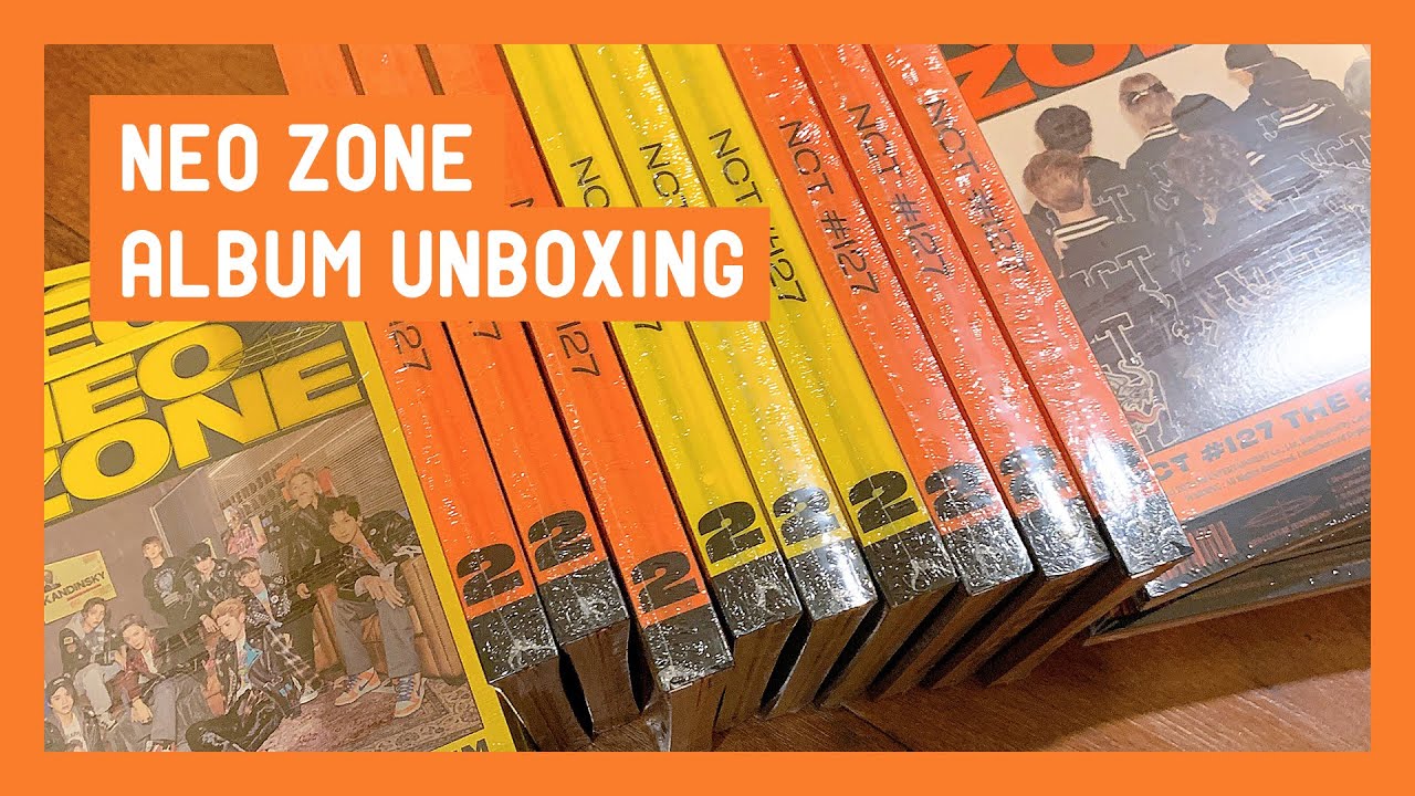 Unboxing ♡ NCT 127 엔시티 Neo Zone Albums ☆ 18 Copies - YouTube