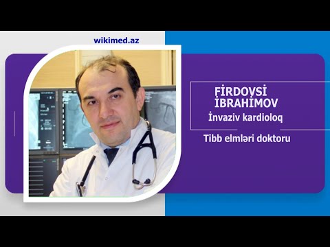 FİRDOVSİ İBRAHİMOV TİBB ELMLƏRİ DOKTORU, KARDİOLOQ.  AVTOBİOQRAFİK VİDEO. WIKIMED.AZ TƏQDİM EDİR.