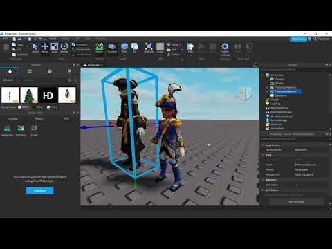 How to Import Custom Rigged character to Roblox Studio - YouTube