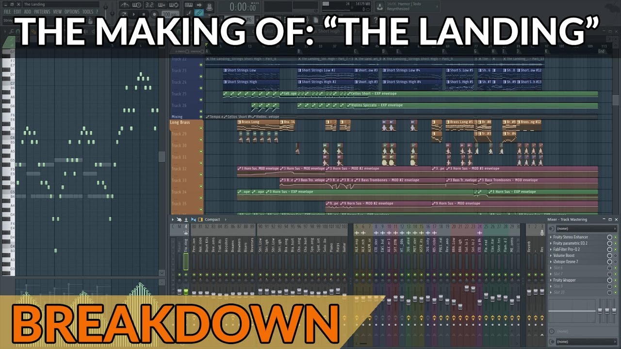 The Making Of "The Landing" | Epic Orchestral Trailer Music in FL ...
