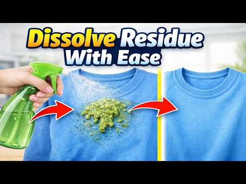 How to Remove Dried Slime From Clothes Easily (Without Effort)🧼