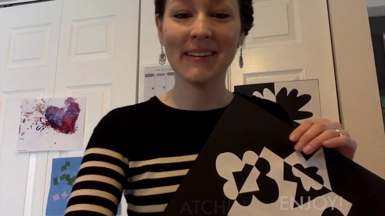 How to Make a Notan Design - Elementary Art Lesson - YouTube