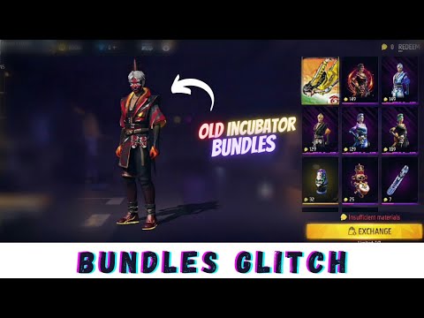 Old Incubator Bundles Glitch Free Fire India 😳 - YouTube