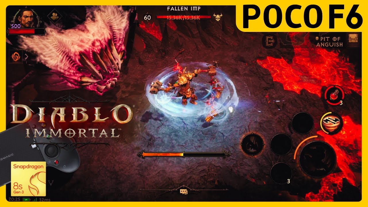 Diablo Immortal | Android Gameplay | Xiaomi Poco F6 | 12/512 ...