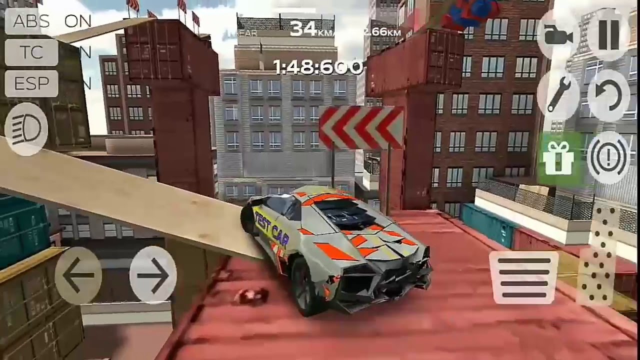 Extreme car racing completing machine-PART 2 |TM game maker - YouTube