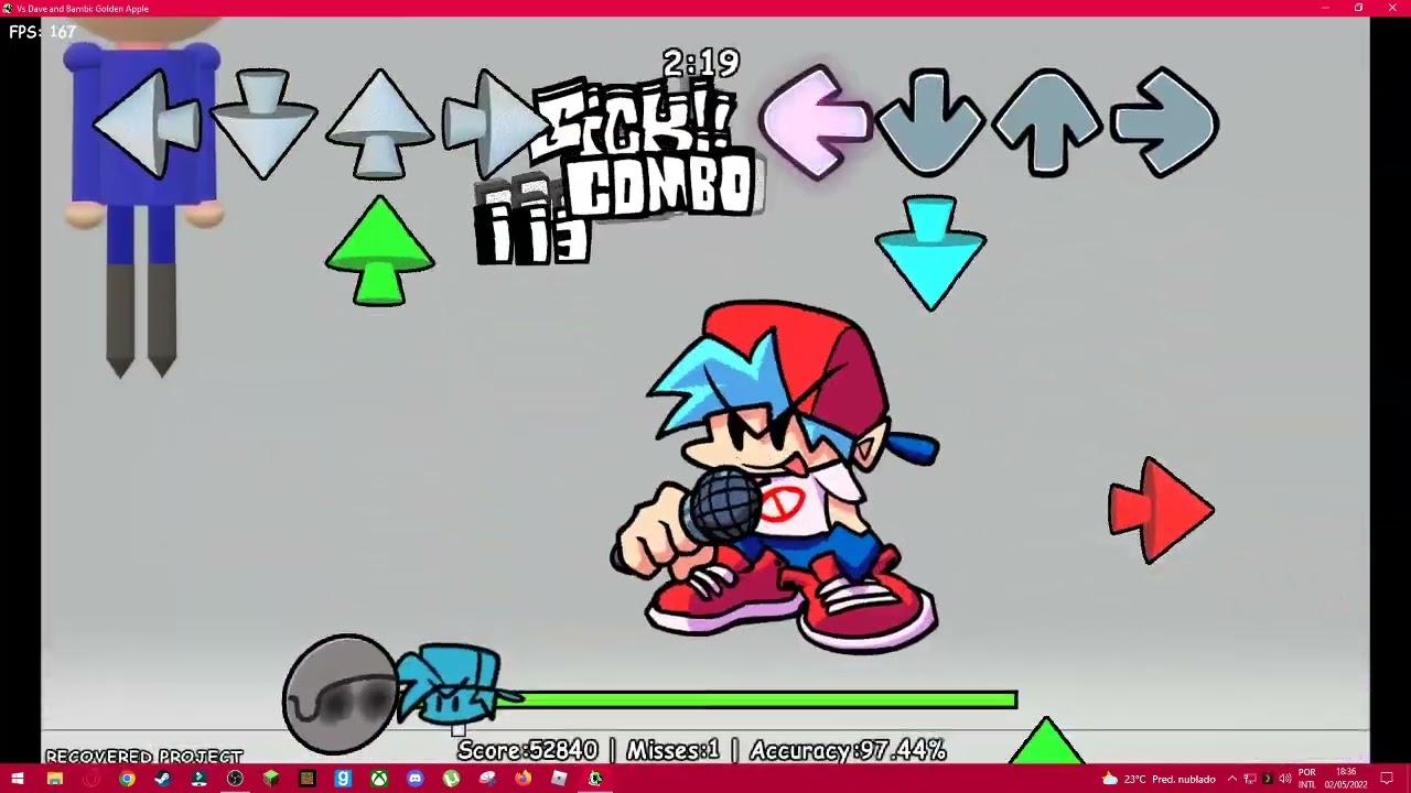 Friday Night Funkin' - Dave & Bambi Golden Apple 1.2 (RECOVERED PROJECT ...