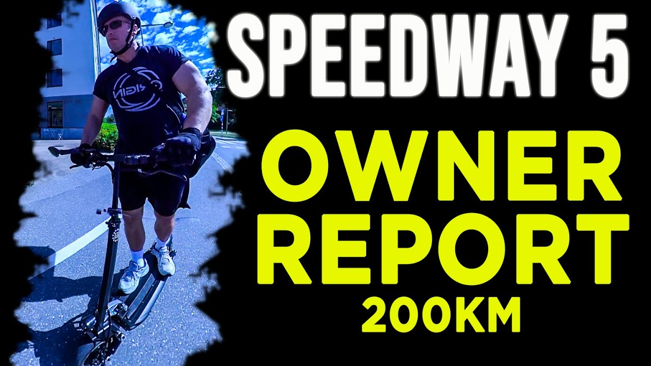 Speedway 5 Review. 200km Owner Report. Electric Scooter. - YouTube