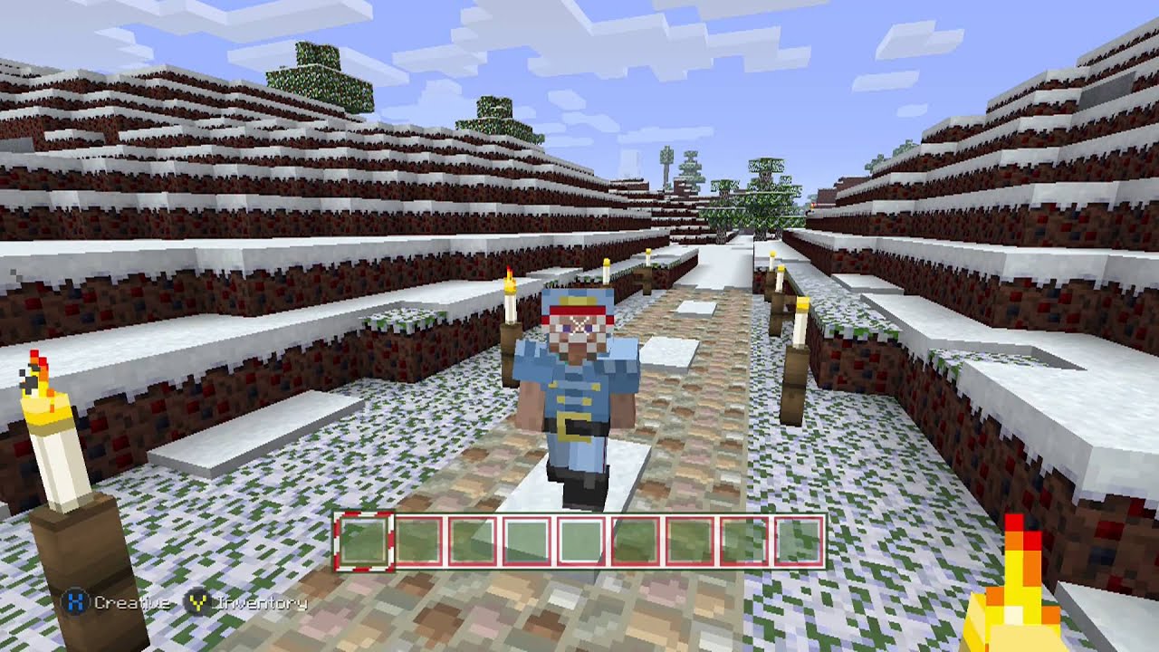 Minecraft- Massive World Showcase- "Festive"- Eli's First Video ...