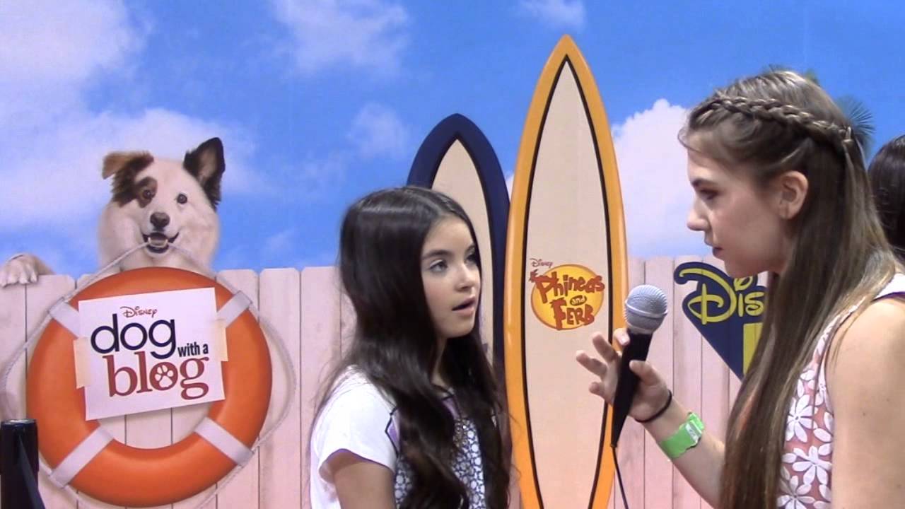 Landry Bender Interview (D23 Expo 2013) - YouTube
