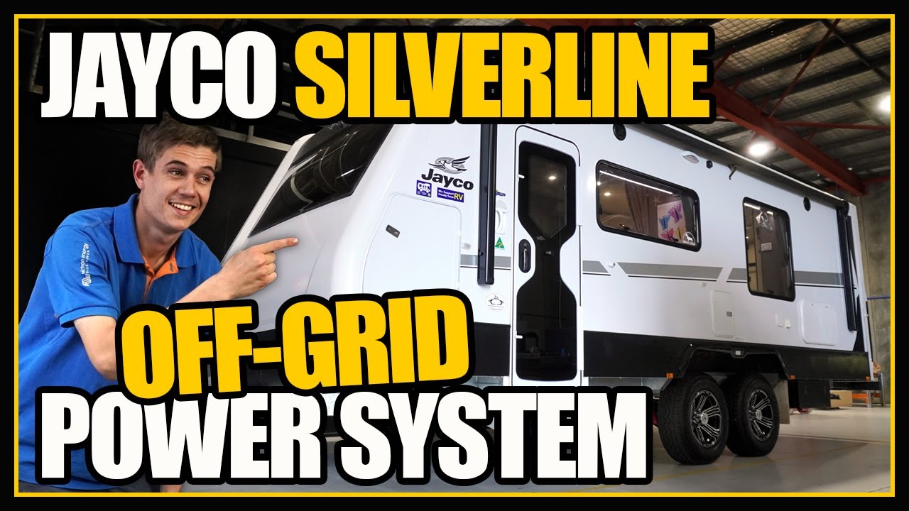 Jayco Silverline Caravan Off-Grid Power and Solar Install - YouTube