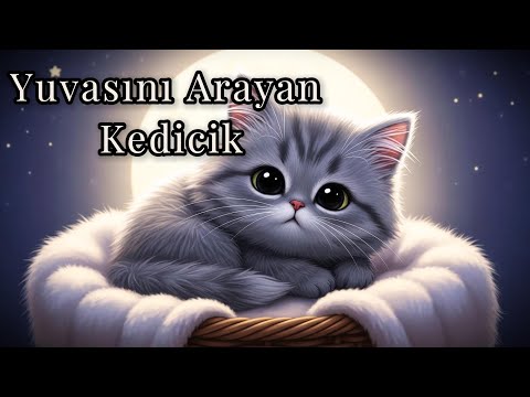 Yuvasını Arayan Kedicik Lusi | Sakin ve Yumuşak Uyku Masalı 🐾🌙
