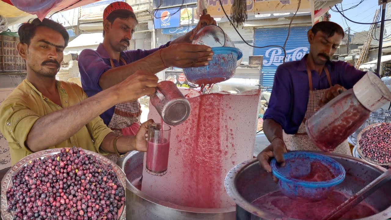 Falsa Juice Street Food | Summer Especial Falsa Juice Under The Ice ...