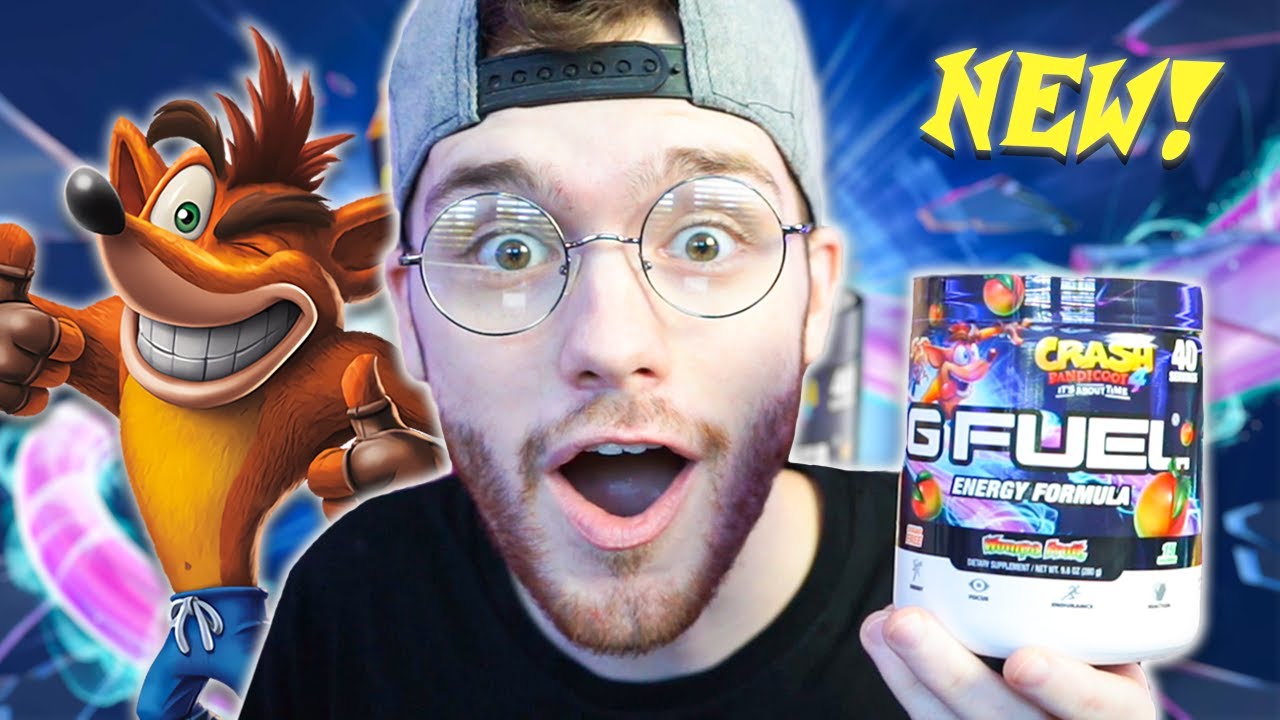 NEW Wumpa Fruit GFUEL Flavor Review! - YouTube