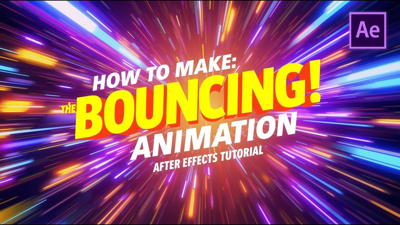 Make PERFECT BOUNCING Animation in After Effects! Super Easy Technique ...