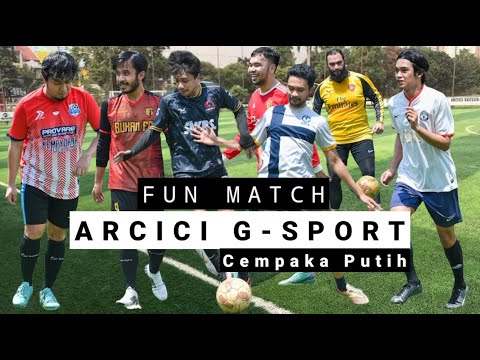 Mini soccer arcici sport center cempaka putih | fun match - YouTube