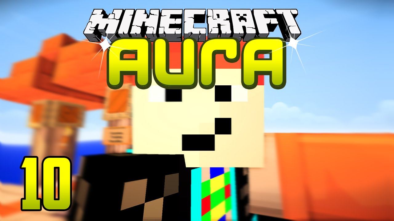 Minecraft AURA #10 - Ein NEUER EINGANG muss her :D l Minecraft AURA ...