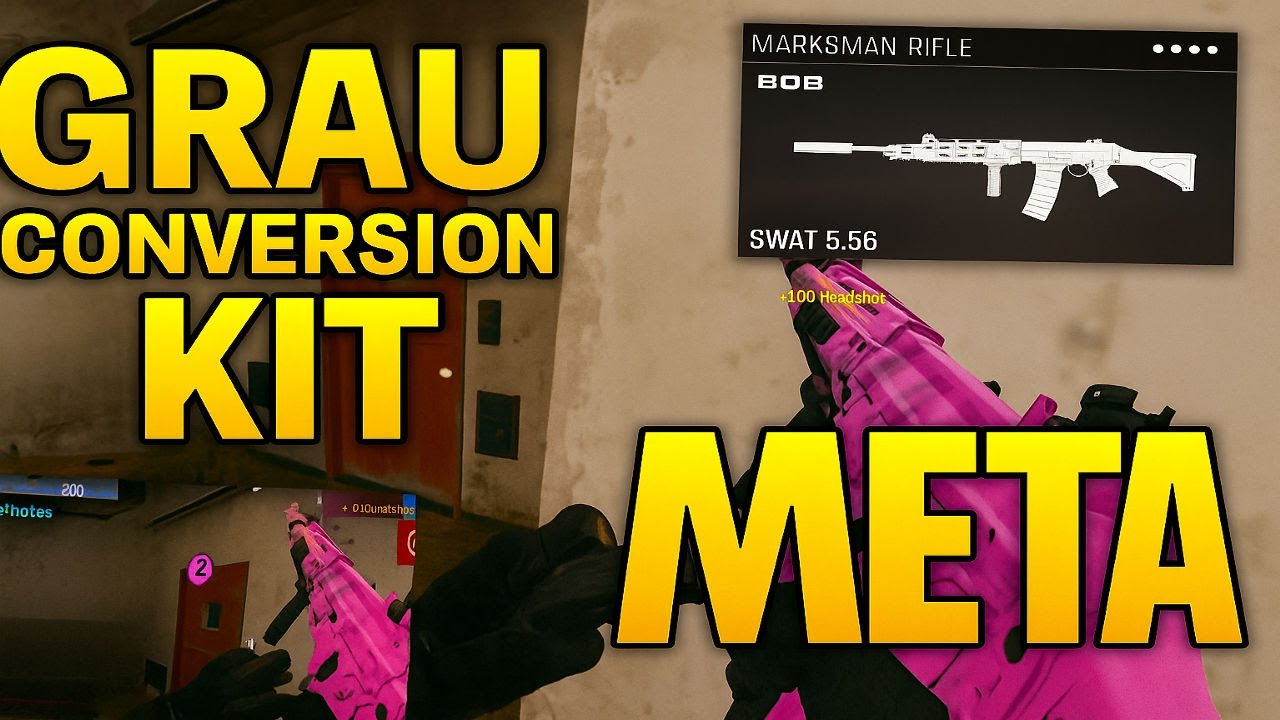 THE GRAU CONVERSION FOR THE SWAT 556 IS THE BEST AR IN WARZONE - YouTube