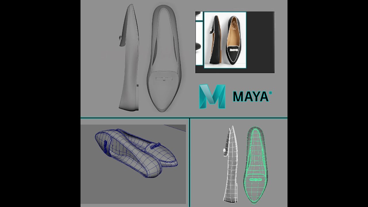 Shoes Speed Modeling in Maya / Basic to Advance Tutorial - YouTube