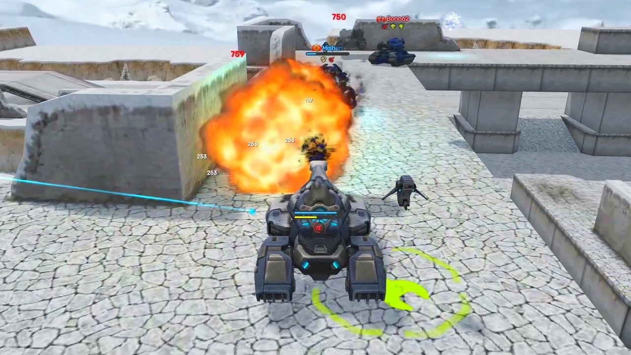 Freeze Jammer/Hopper/Defender on Brest CTF | Tanki Online | танки ...