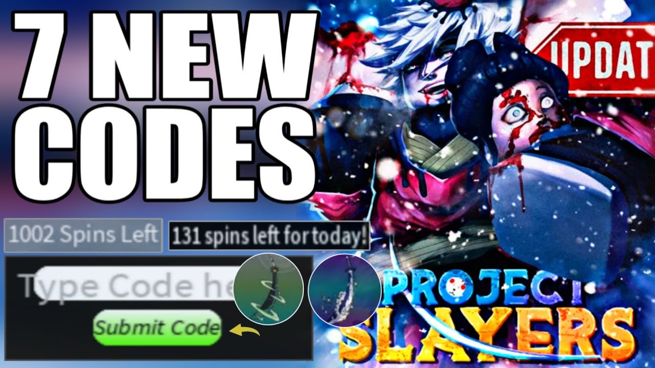 ALL NEW PROJECT SLAYERS CODES - CODES FOR PROJECT SLAYERS - ROBLOX ...