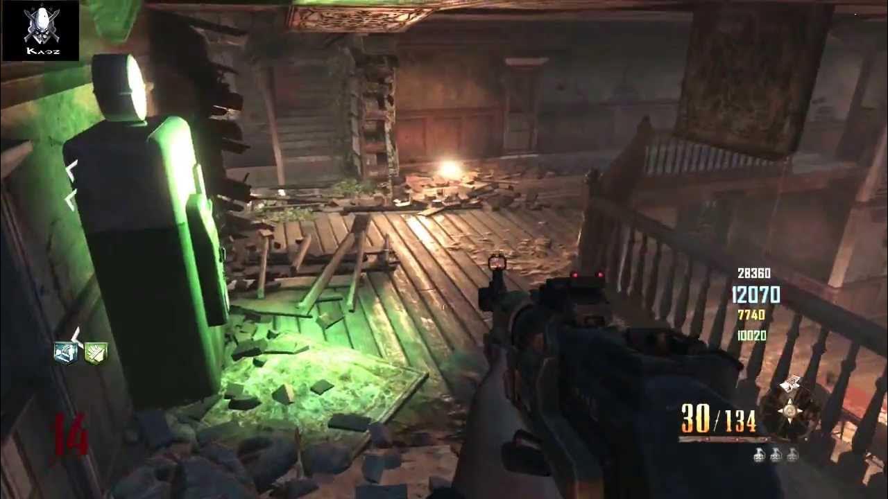 Call of Duty Black Ops 2 Zombies Gameplay Buried Full Gameplay - YouTube