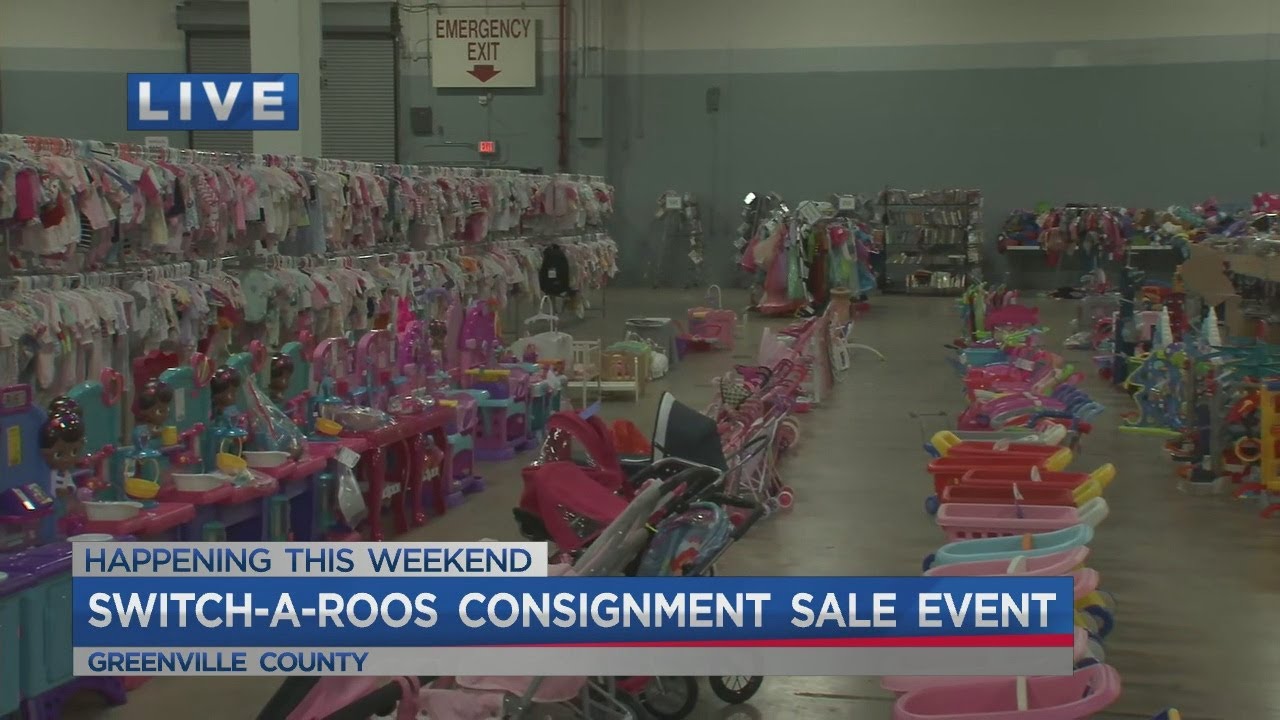 Switch-a-Roos consignment sale this weekend - YouTube