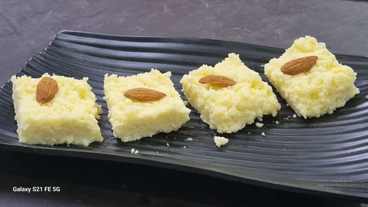 Milk cake recipe | Simple and easy milk cake with only two ingredients ...