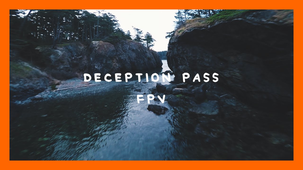 Diving Through Deception Pass (FPV) || The Outdoor Movement - YouTube