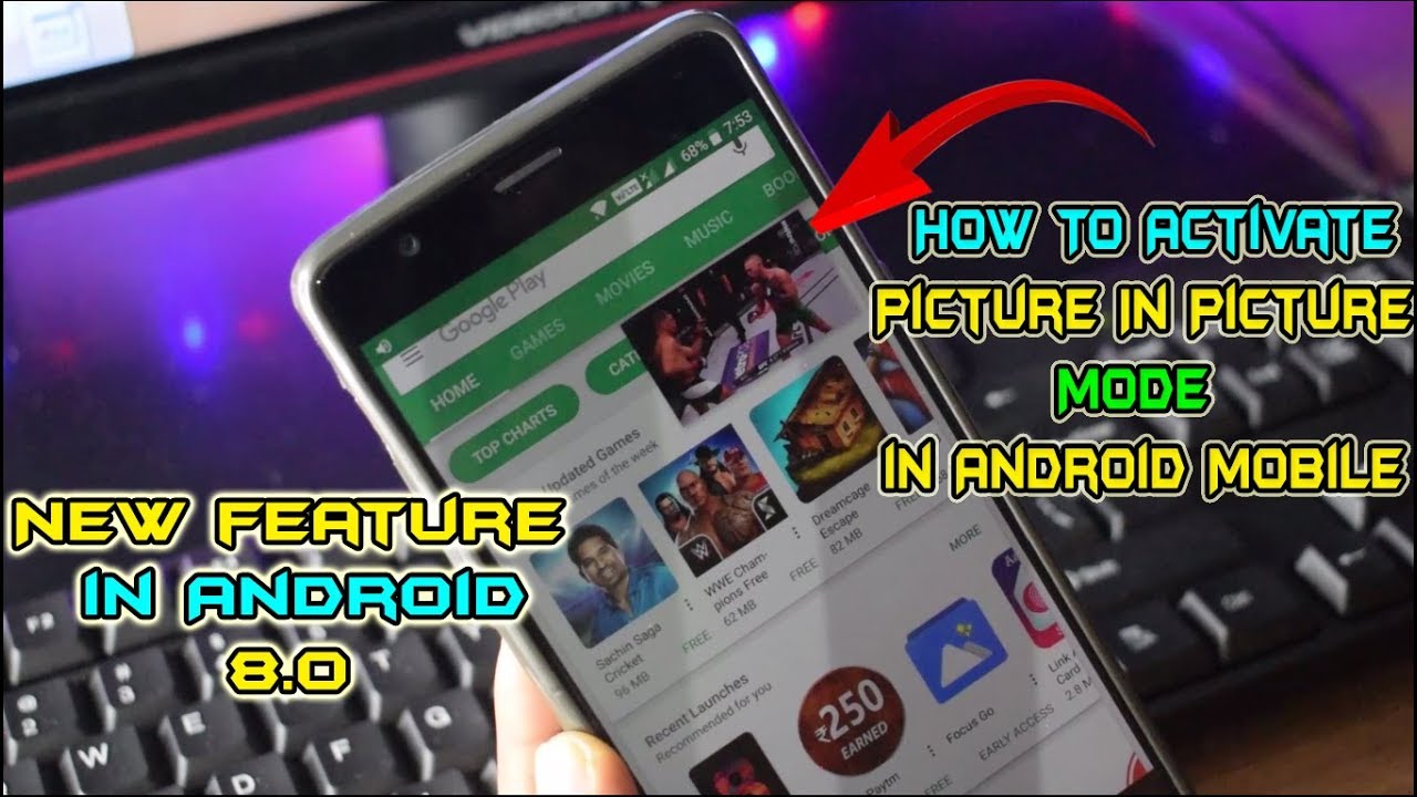 How To Activate Picture In Picture Mode, New Feature In Android O 8.0 ...