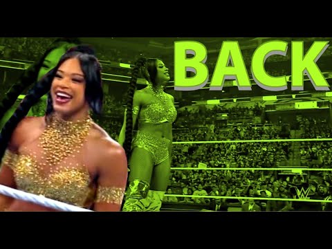 Bianca Is BACK | Bianca Belair Aides Charlotte Flair - YouTube