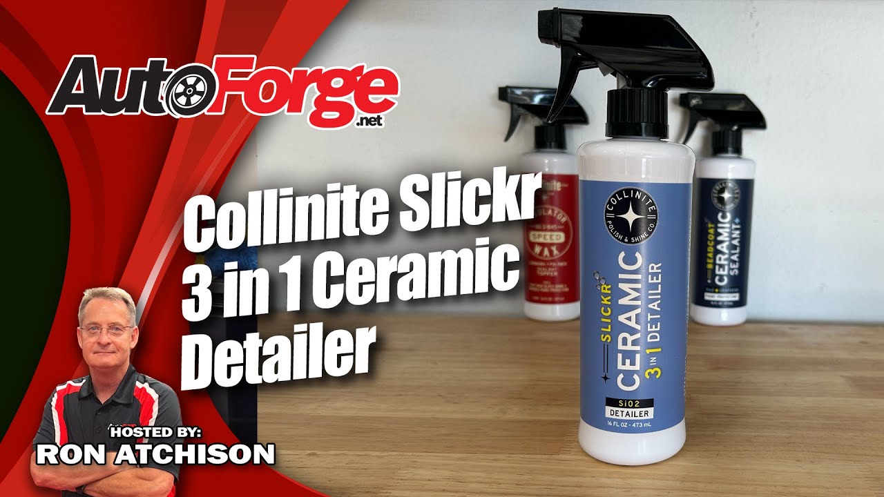 New Product Review | Collinite SLICKR Ceramic 3-in-1 Detailer - YouTube
