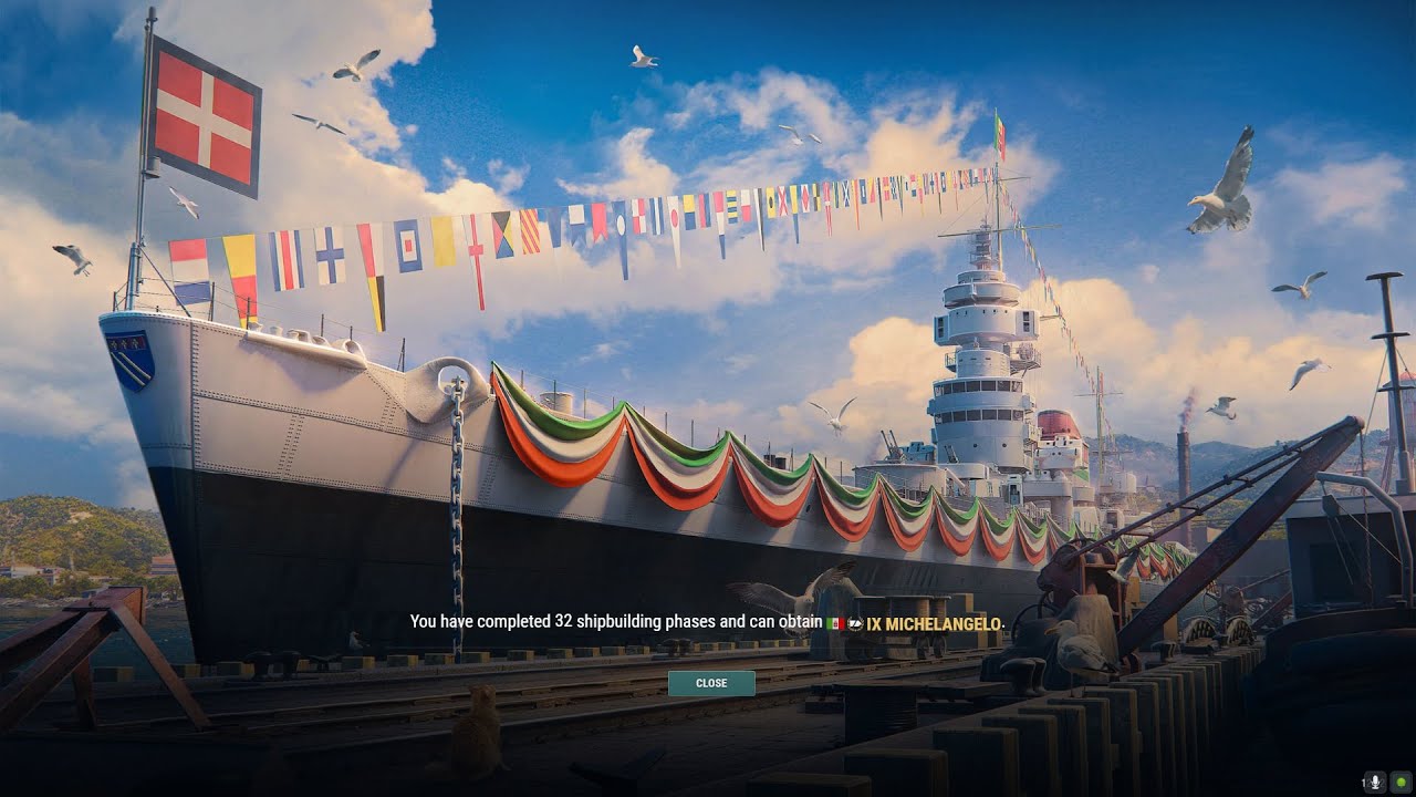 Italian Large Cruiser Michelangelo - World of Warships (Dockyard's ...