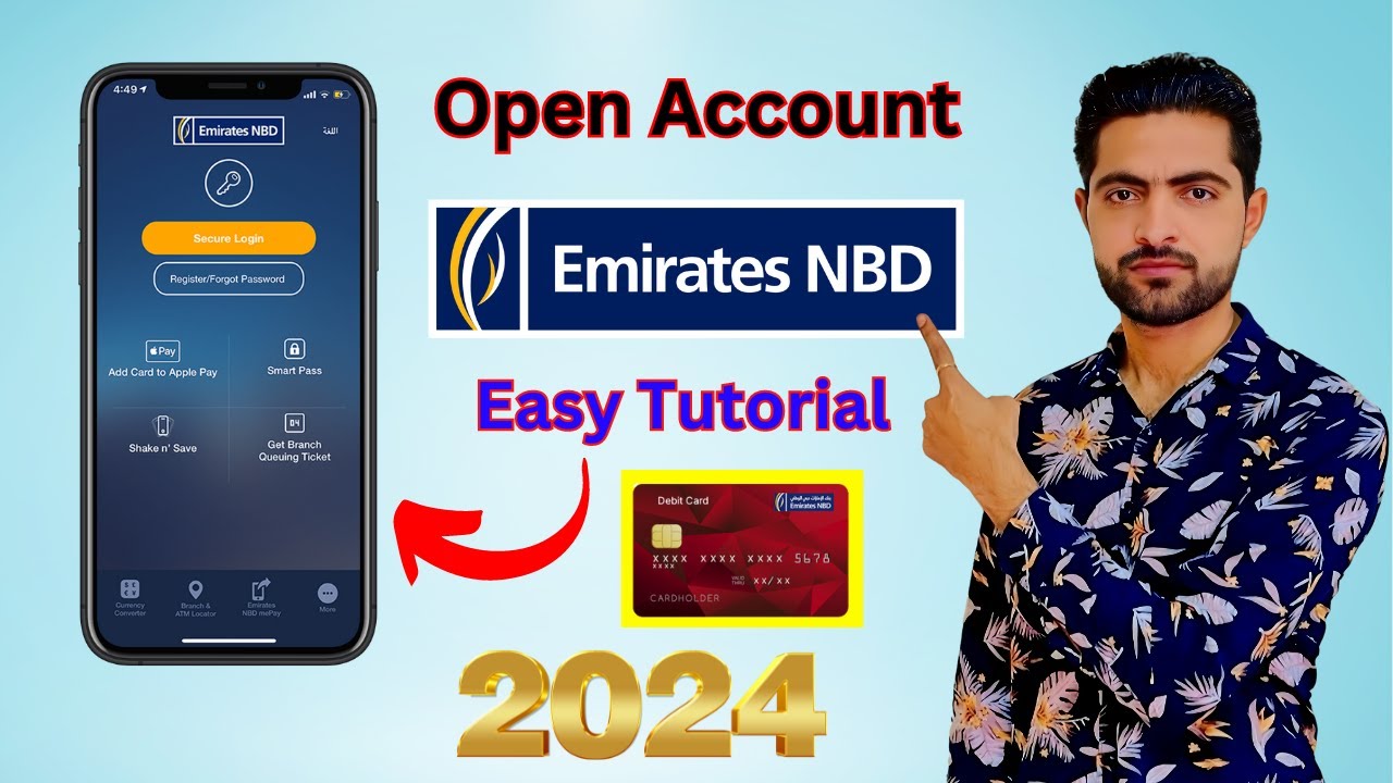 How to Open an Emirates NBD Bank Account || Easy Step-by-Step Tutorial ...