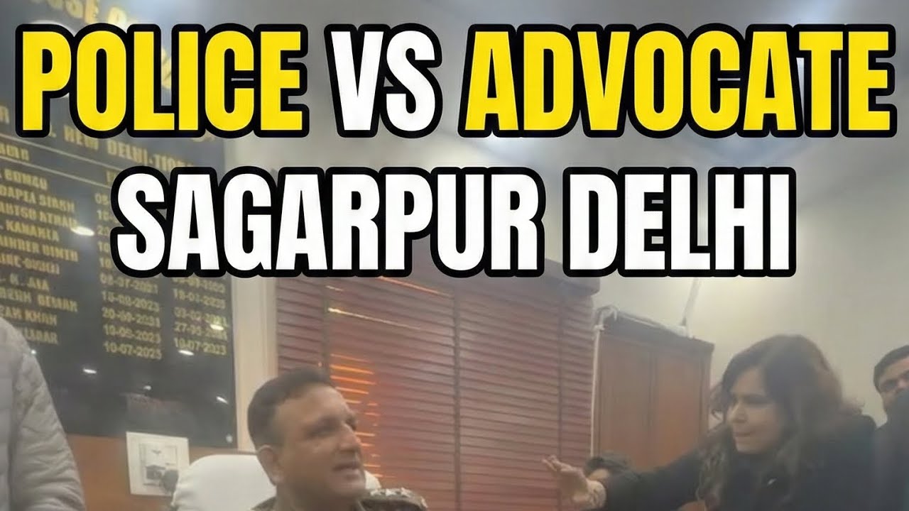 Police vs Advocate- Sagarpur police Station Delhi #police #advocate ...