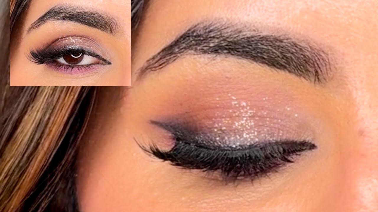 Simple and Easy Pink Eyeshadow Tutorial - YouTube