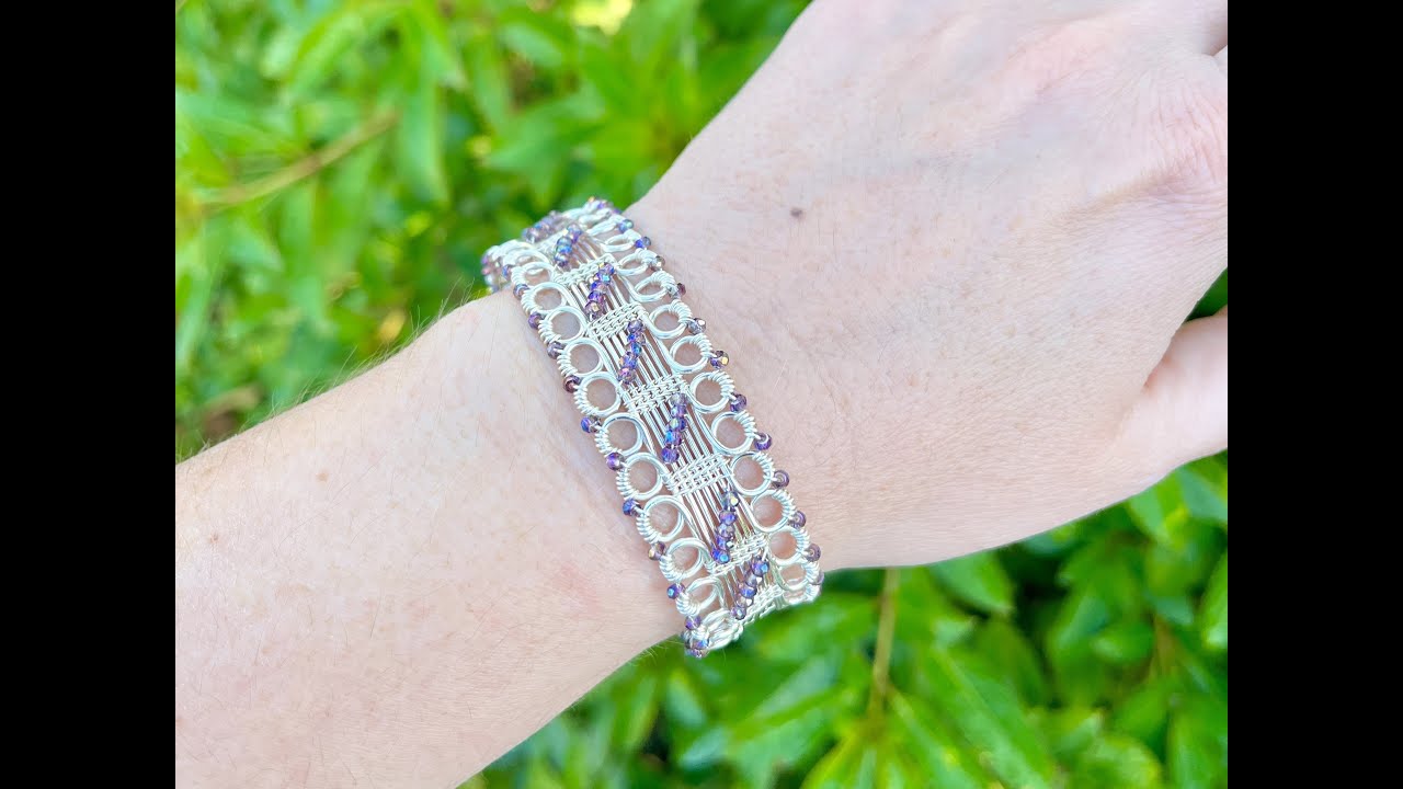 Wire Wrapped Bracelet Tutorial DIY Making Jewelry Making Wire Wire Wrapped Bracelet Tutorial DIY Making Jewelry Making Wire