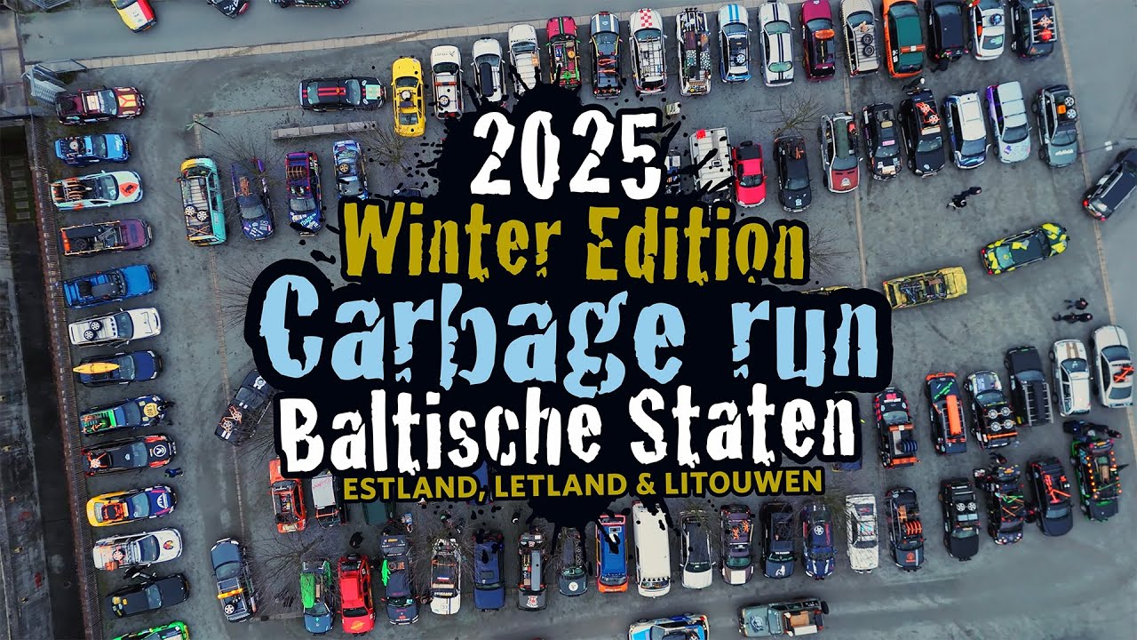 Carbage run Winter edition 2025 Baltische Staten - official aftermovie ...