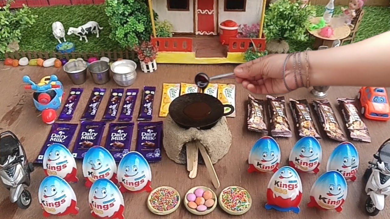 miniature all chocolate dosa recipe||miniature kitchen||Mini cooking ...