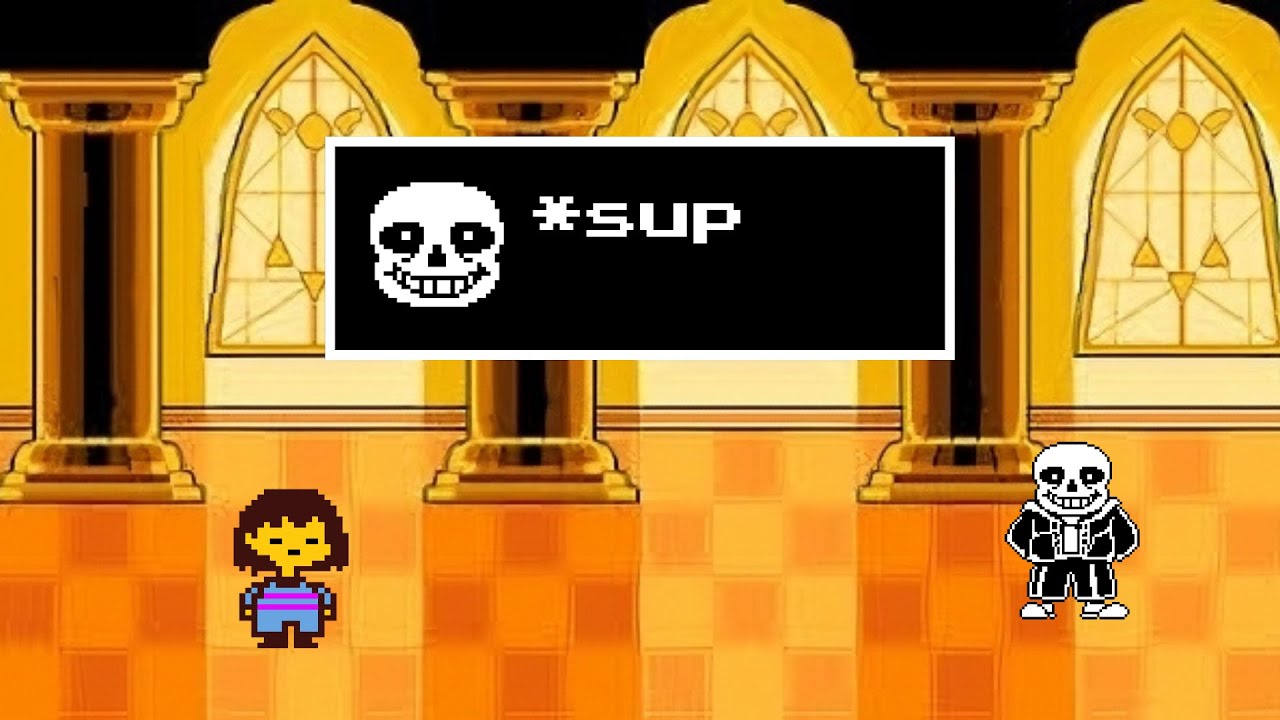 Journey's End: Facing Judgment at the Judgement Hall in Undertale - YouTube