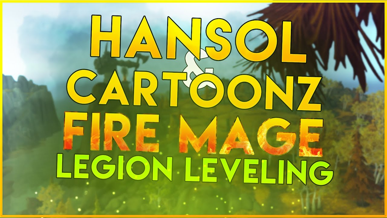 Legion Mage Leveling Gameplay - YouTube