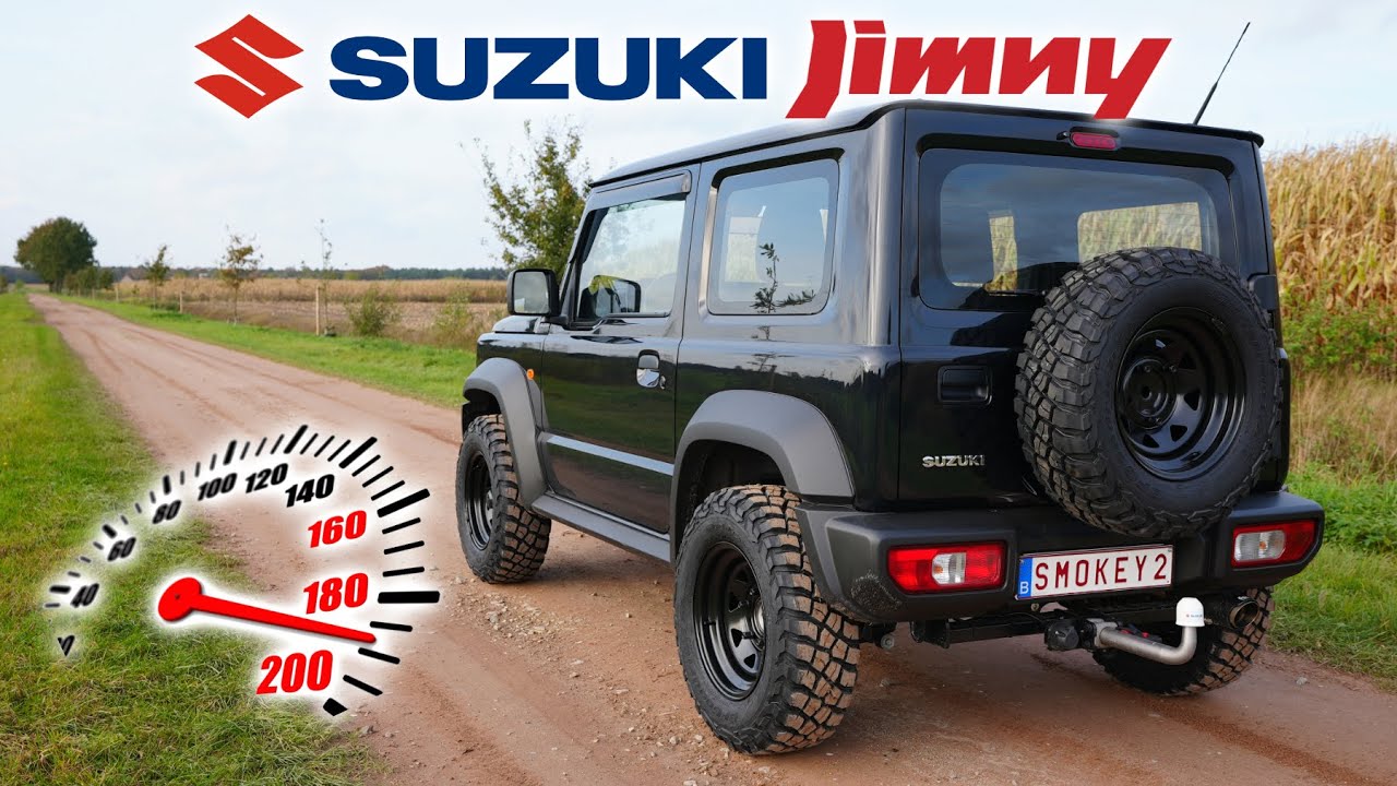 NEW SUZUKI JIMNY 0-100KM/U DRAG RACE :4x4 OFFROAD - YouTube