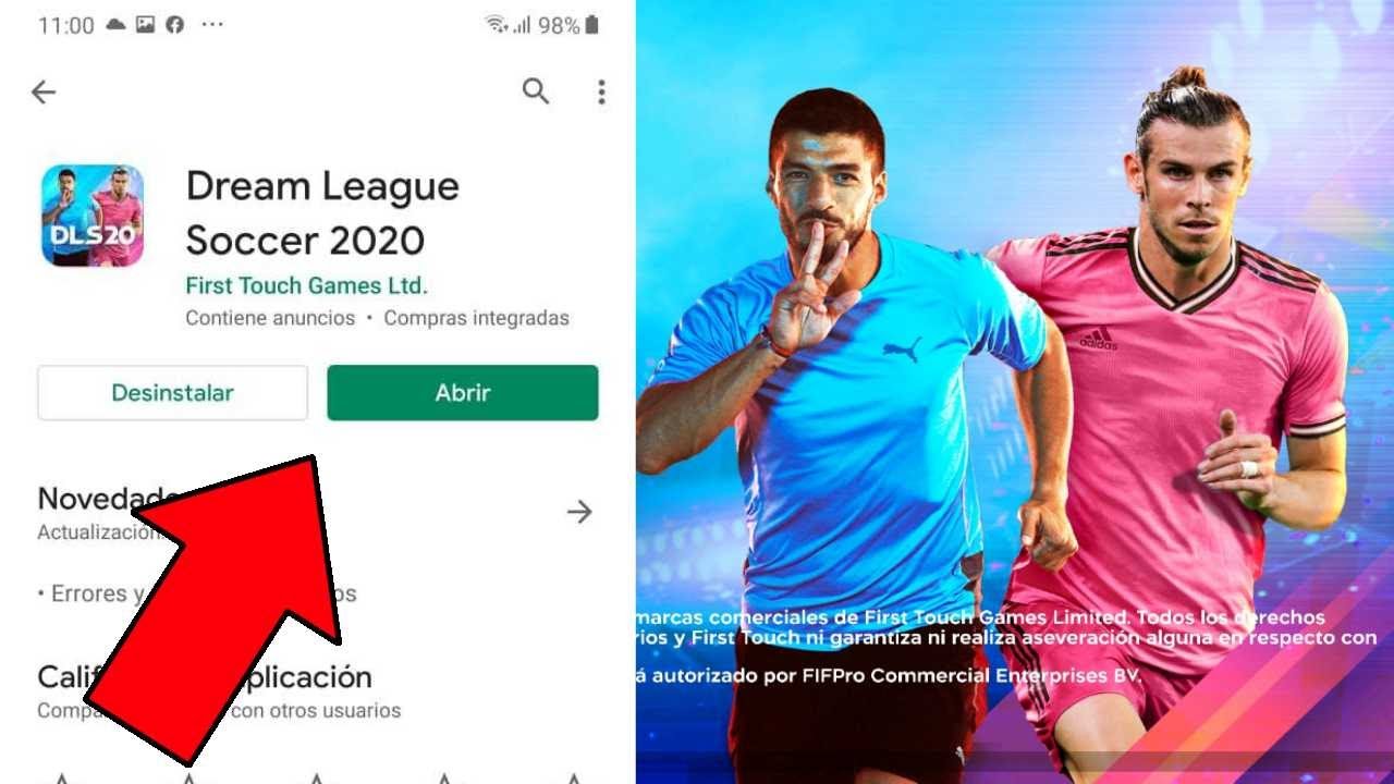 COMO DESCARGAR DLS 2020 Andorid Cualquier Region/ Dream League Soccer ...