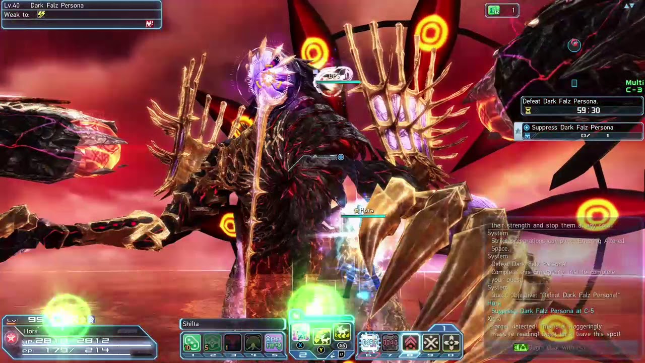 PSO2 | Falz Persona in 2:19 (IGT) - YouTube