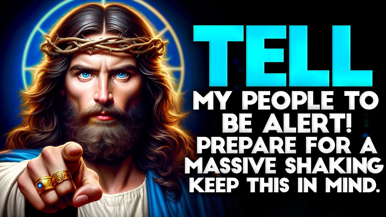 🔴GOD SAYS- TELL MY PEOPLE TO BE ALERT BECAUSE.... | Gods message | Gods ...