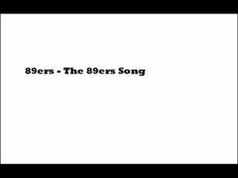 89ers - The 89ers Song - YouTube