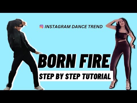 Born Fire Song Dance Tutorial Step By Step | Divine , Russ | Born Fire ...