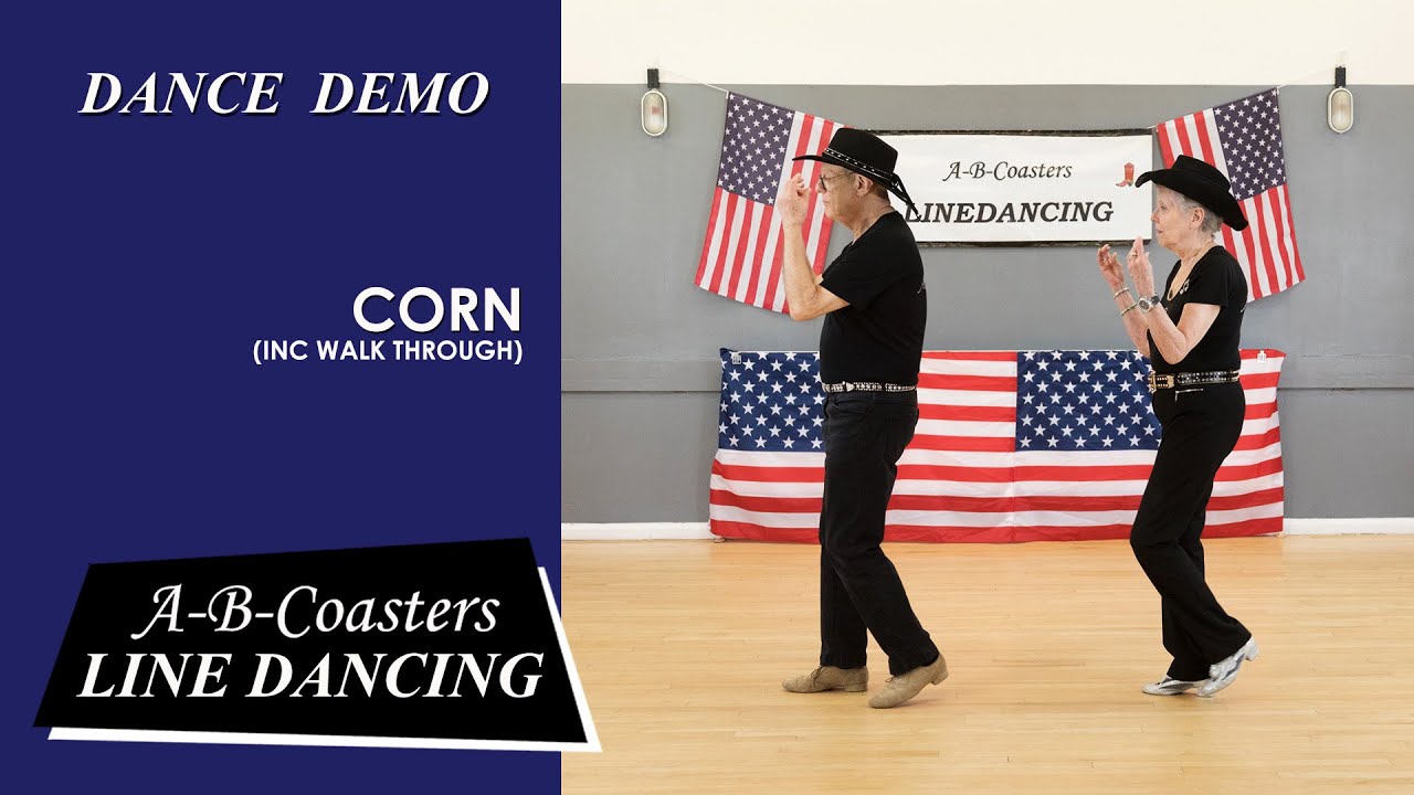 CORN - Line Dance Demo & Walk Through - YouTube