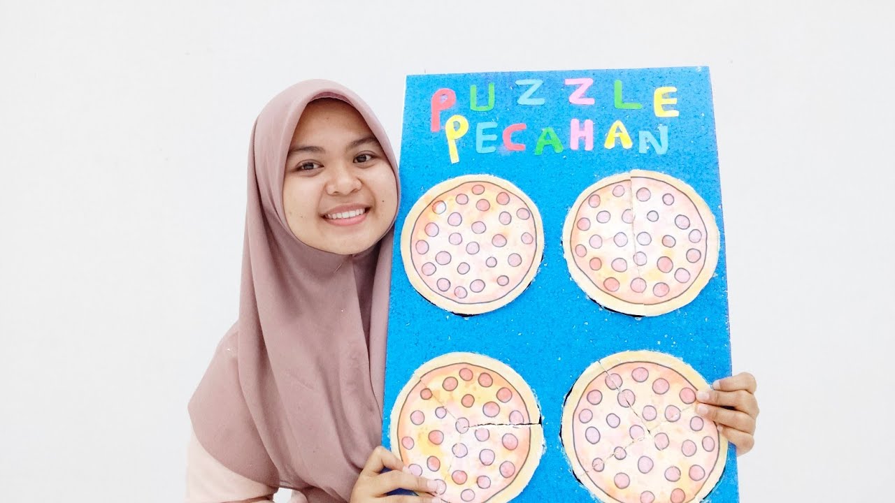 MEDIA PEMBELAJARAN PUZZLE PECAHAN KELAS 2 SD/MI - YouTube