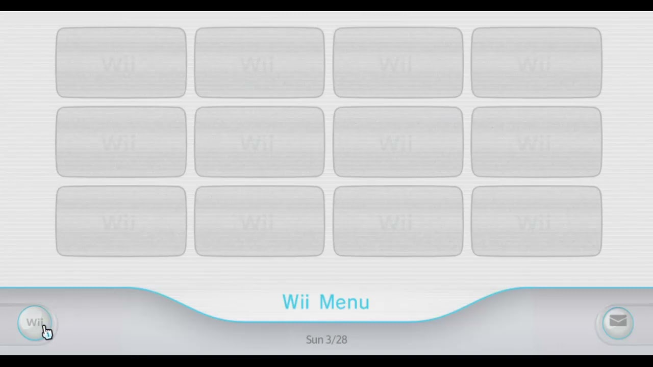 My Wii Menu Recreation Wiicreation YouTube My Wii Menu Recreation Wiicreation YouTube