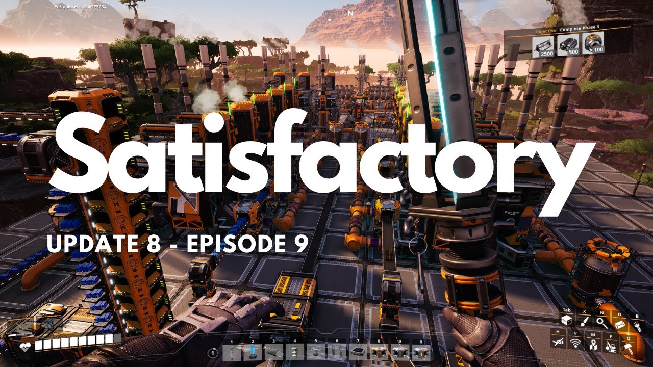 Satisfactory Playthrough - Episode 9 - YouTube